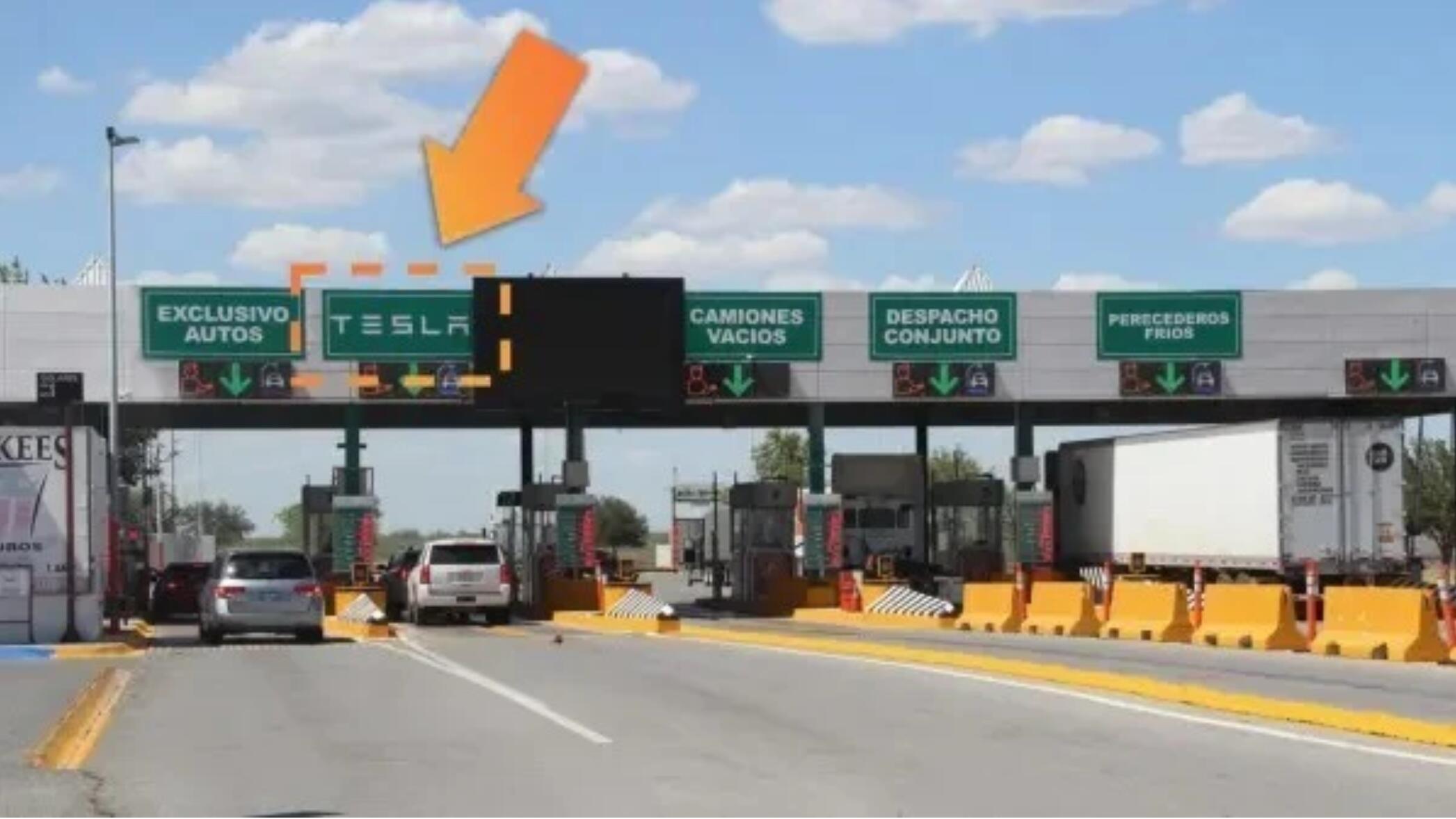 Tesla Gets Exclusive Access Lane At U.S.-Mexico Border Crossing – TOPCARS