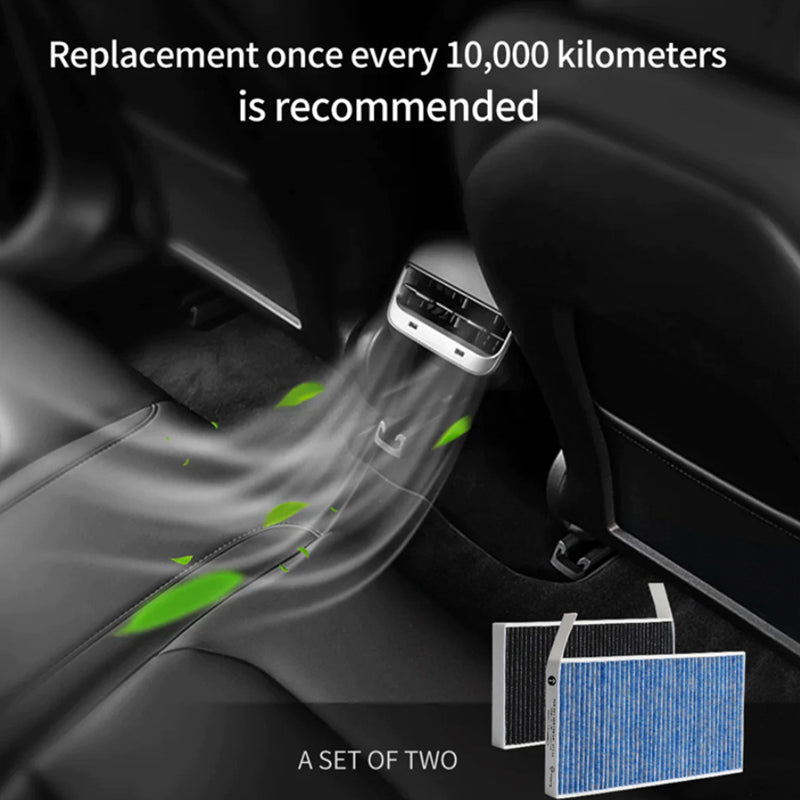 HEPA Air Filter Tesla Model 3&Y Accessories 2-Pack – TOPCARS