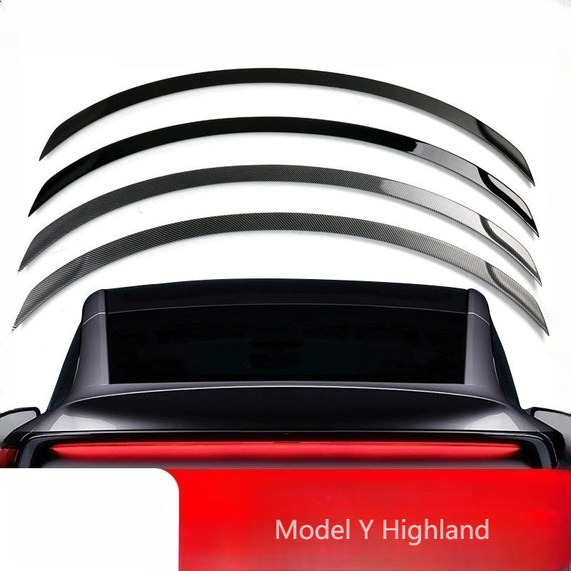 2025 Tesla ModelY Highland carbon fiber tail Accessories – TOPCARS