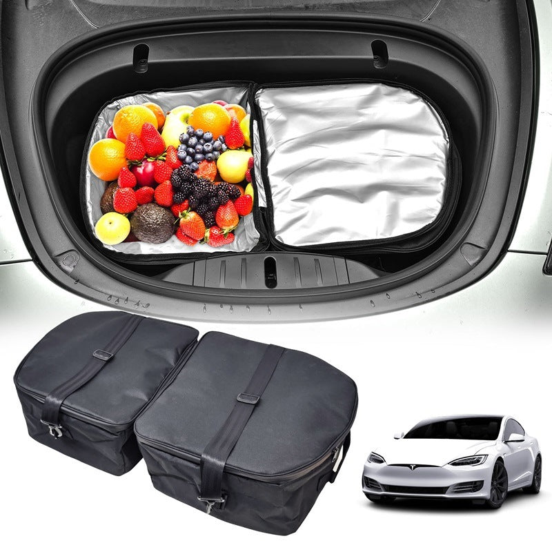 Model 3&Y Front Luggage Compartment Lnsulated Cooler Storage Bag – TOPCARS