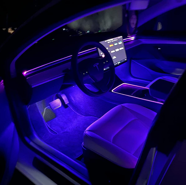 Tesla Model 3 & Y Interior Nestour Neon Light Kit – TOPCARS
