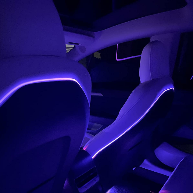 Tesla Model 3 & Y Interior Nestour Neon Light Kit – TOPCARS